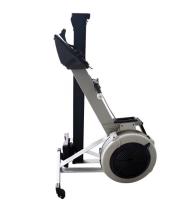 China Gym Equipment Air Rower with 26kg Resistance and 244cm Length Wind Resistance Design for sale