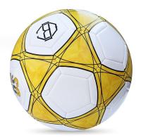 China Custom Logo PVC Machine Sewn Training Soccer Ball Size 5 Official Football with Design for sale