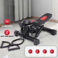 China Aerobic Fitness Exercise Step Yoga Stair Elliptical Mini Twist Stepper Walking Machine With Mini Stepper with Bands for sale