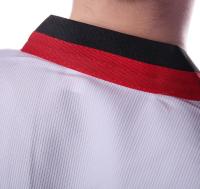 China 35%Cotton 65%Polyester Martial Arts Wear Taekwondo Dobok WTF Uniform White Kids Adults Dobok Suit for sale