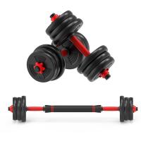 China 40kg/50kg Adjustable Cement Dumbbells Barbell Kettlebell Set for Home Fitness in Blue for sale