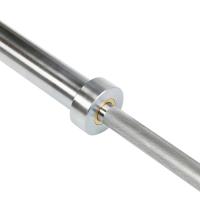 China Unisex Fitness Training 1500lb Ceramic Finish Weight Lifting Barbell Bar with 45LB Bar for sale