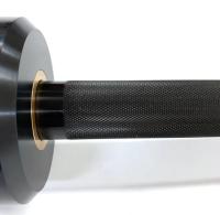China Unisex Fitness Training 1500lb Ceramic Finish Weight Lifting Barbell Bar with 45LB Bar for sale