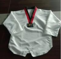 China Sample Free Shipping ITF Master or Instructor Taekwondo Uniform with Customized Logo for sale