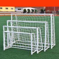 China 180*120 Aluminum Metal Futsal Goal Soccer Training Outdoor Portable Football Goal for sale