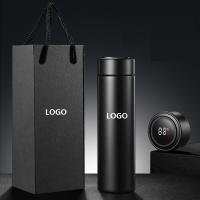 China 500ml LED Temperature Display Thermos Cups Customized Designs for Smart Water Bottle for sale
