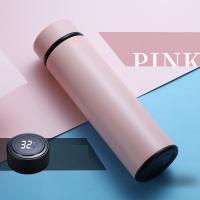 China 500ml LED Temperature Display Thermos Cups Customized Designs for Smart Water Bottle for sale