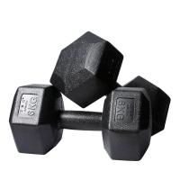 China Custom Logo Dumbbells Color 5KG Cement Dumbbells For Women Sand Plastic Cement Dumbbell for sale