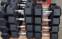 China Wholesale Fitness Weight lifting Training hex dumbbell Factory Hex Dumbbells Muscle Workout Dumbbell for sale