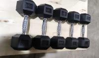 China Wholesale Fitness Weight lifting Training hex dumbbell Factory Hex Dumbbells Muscle Workout Dumbbell for sale