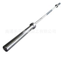 China 1.5m Length Black Zinc Barbell Ideal for Standard Weight Lifting at Home Training for sale
