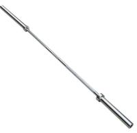 China 20kg Silver Weightlifting Barbell Bar for Strength Training Straight Ez Curl Bar for sale