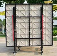 China Net Weight kg 72 Standard Smc 18mm 25mm All Weather Outdoor Movable Foldable Tennis Table for sale