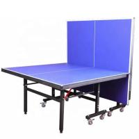 China Cheap Outdoor SMC Table Tennis Tables 25 mm Outdoor Pingpong Table for sale