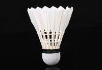China Durable Duck Feather 6 In 1 Training Entertainment Shuttlecock Badminton for sale