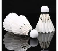 China Durable Duck Feather 6 In 1 Training Entertainment Shuttlecock Badminton for sale