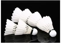 China Durable Duck Feather 6 In 1 Training Entertainment Shuttlecock Badminton for sale