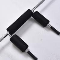China 21KG Universal Foam Handle 2.2M Gym Weight Lifting Squat Barbell Bar with Knurled Handle for sale