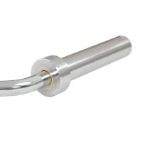 China 21KG Universal Foam Handle 2.2M Gym Weight Lifting Squat Barbell Bar with Knurled Handle for sale