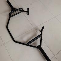 China Silver/Black Barbell Bar for Design Weightlifting Power Fitness Open Squats Deadlifts for sale