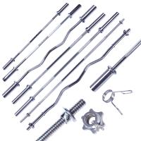 China Steel Material Barbell EZ Curl Bar for Fitness 300LB Capacity 8.5kg Weight at Gym for sale