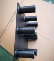 China Wholesale Vertical Barbell Stand 50mm Metal Barbell Bar Racks Storage 9 Holes Barbell Rack Bar Holder for sale