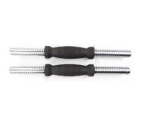 China Hot Sale Chromed Dumbbell Bar Dumbbell Handle Screw Thread Dumbbell Bar for sale
