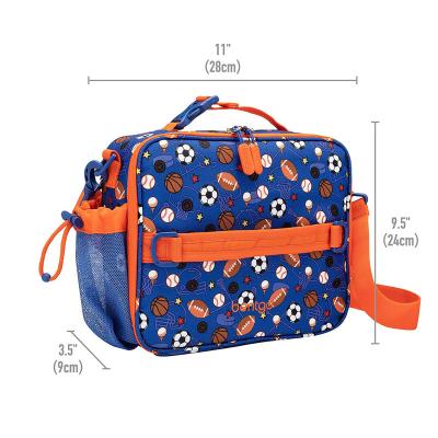 China Custom Sublimation Printed Lunch Box for Kids BPA Free 1.2L Insulated for sale