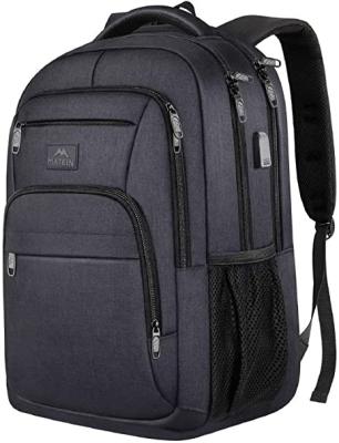 China Durable Laptop Backpack 15.6 Inch Waterproof Business Travel Bag with USB Charging Port for sale