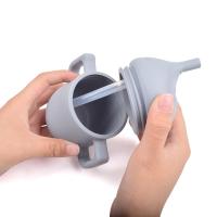 China Newborn Elephant Sippy Cup Personalized Sippy Cups With Handles for sale