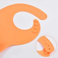 China Unisex BPA Free Silicone Feeding Bibs That Catch Food CPSIA Approval for sale