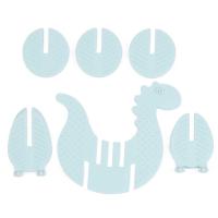 China Kids Educational Soft Silicone Building Blocks Animal Shape Silicone Blocks for sale