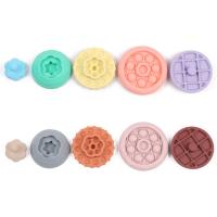 China 2 To 4 Years Old Baby Silicone Toys EN71 Silicone Stacking Blocks for sale