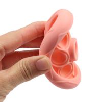 China 2 To 4 Years Old Baby Silicone Toys EN71 Silicone Stacking Blocks for sale