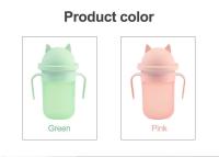 China 200ml Infant Trainer Cup Infant Sippy Cup For 3 Month Old Orange for sale