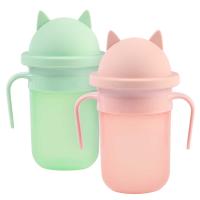 China 200ml Infant Trainer Cup Infant Sippy Cup For 3 Month Old Orange for sale