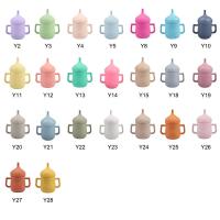 China 150ml Elephant Sippy Cup 100% Silicone Sippy Cup With Straw for sale
