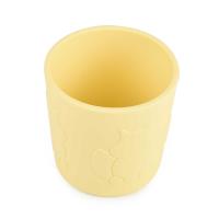 China Squirrel Embossment Silicone Training Cup For Infants Customized Color for sale