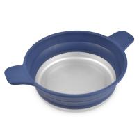 China Customized Silicone Cooking Pot Collapsible Silicone Cookware Camping for sale
