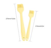 China 8.2in / 10.6in Silicone Basting Brush Silicone Household Products Custom Logo for sale