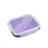 China Retractable Food Container Silicone Household Products 600mL 700mL for sale