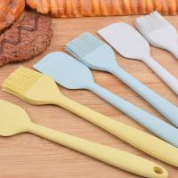 China 10.2in Silicone Scraper Spatula Rubber Scraper For Baking With Stainless Steel Core for sale