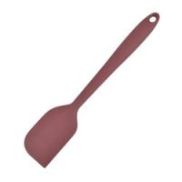 China 10.2in Silicone Scraper Spatula Rubber Scraper For Baking With Stainless Steel Core for sale