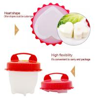 China 6Pcs Egg Cooker Silicone Household Products Hard Boiled Egg Silicone Cups for sale