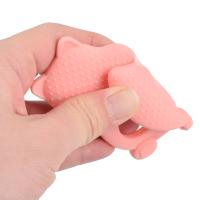China Multicolored Squirrel Teether Silicone Teether BPA Free LFGB Approval for sale