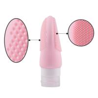 China Electric Silicone Face Scrubber Silicone Household Products Grey Pink for sale
