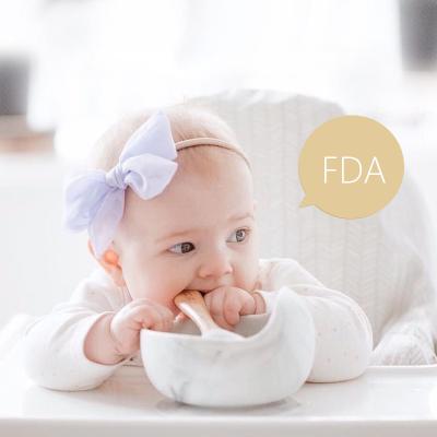 China White Suction Feeding Bowl Heat Resistant Silicone Nutritional Bowl Easy To Clean for sale