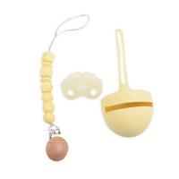 China OEM ODM Silicone Pacifier Clip Personalised Silicone Dummy Clip for sale