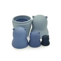 China Silicone Matryoshka Dolls Non-Toxic Cuddly Silicone Toys Customized Color for sale
