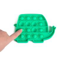China Customized Pop It Unisex Baby Silicone Toys Colorful Soft Safe Educational Toys for sale